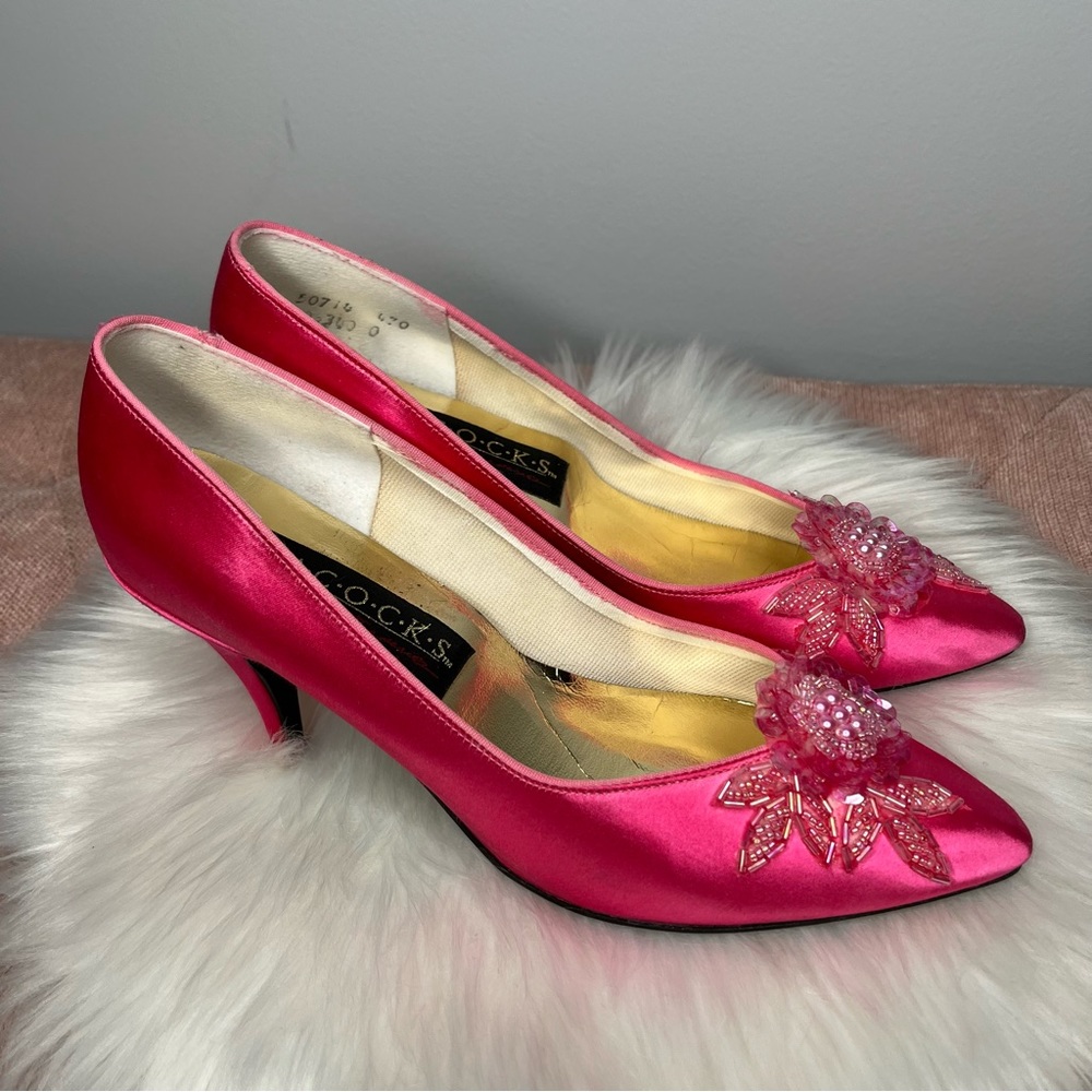 Barbie Core Vintage Hot Pink Peacocks Signature Serie… - Gem